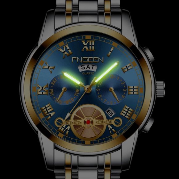 FNGEEN | Accessories | Mens Watch Relojes De Hombre Stainless Steel ...